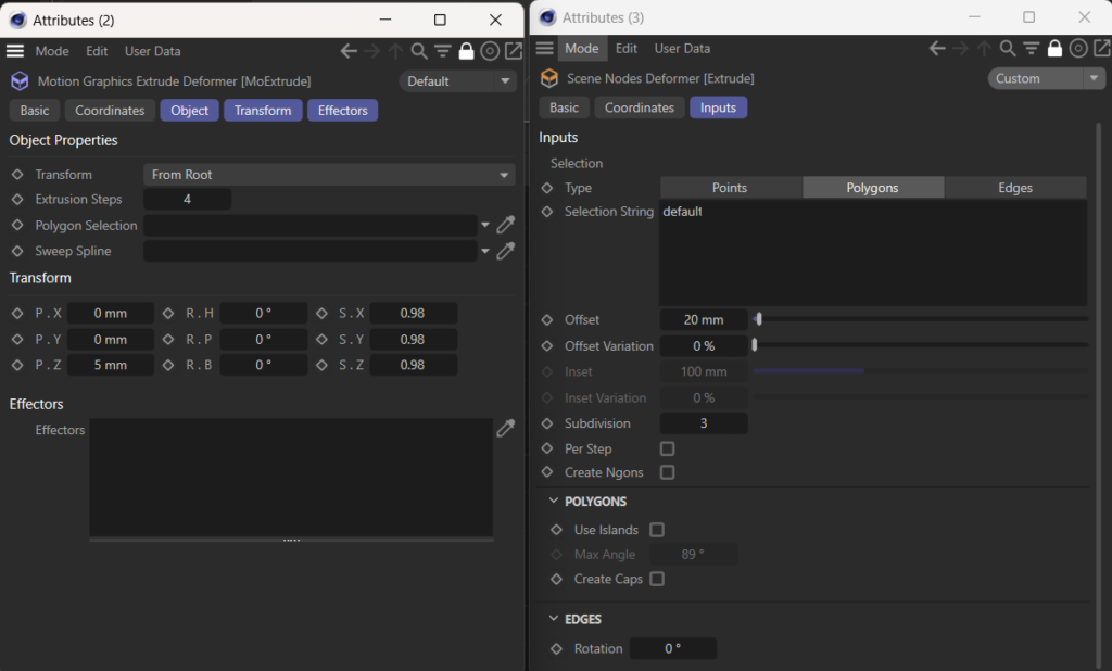 Modeling with Scene Nodes – Nodebase